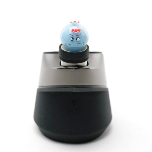 Empire Glassworks Blue Twins Puffco Peak Glass Carb Cap – VaporizeUSA