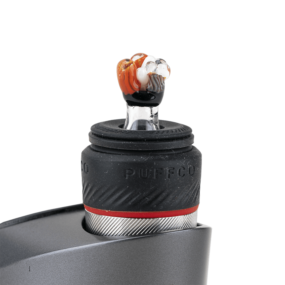 Empire Glassworks Coral PuffCo Peak Pro Glass Ball Cap – VaporizeUSA